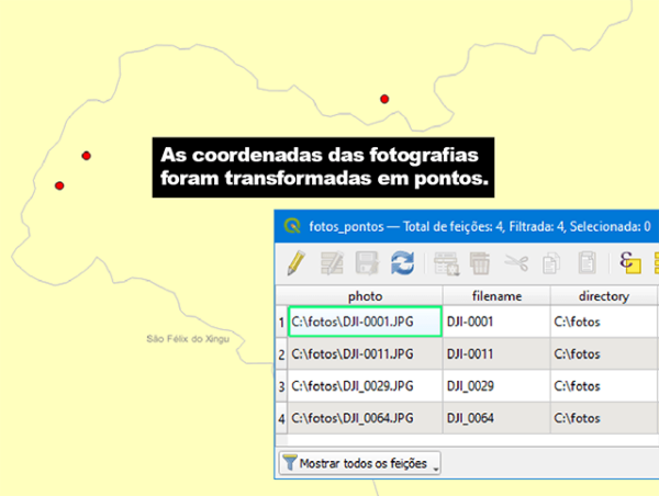 Tutorial QGIS – Geotagging: Geomarcação de Fotografias de Drone ...