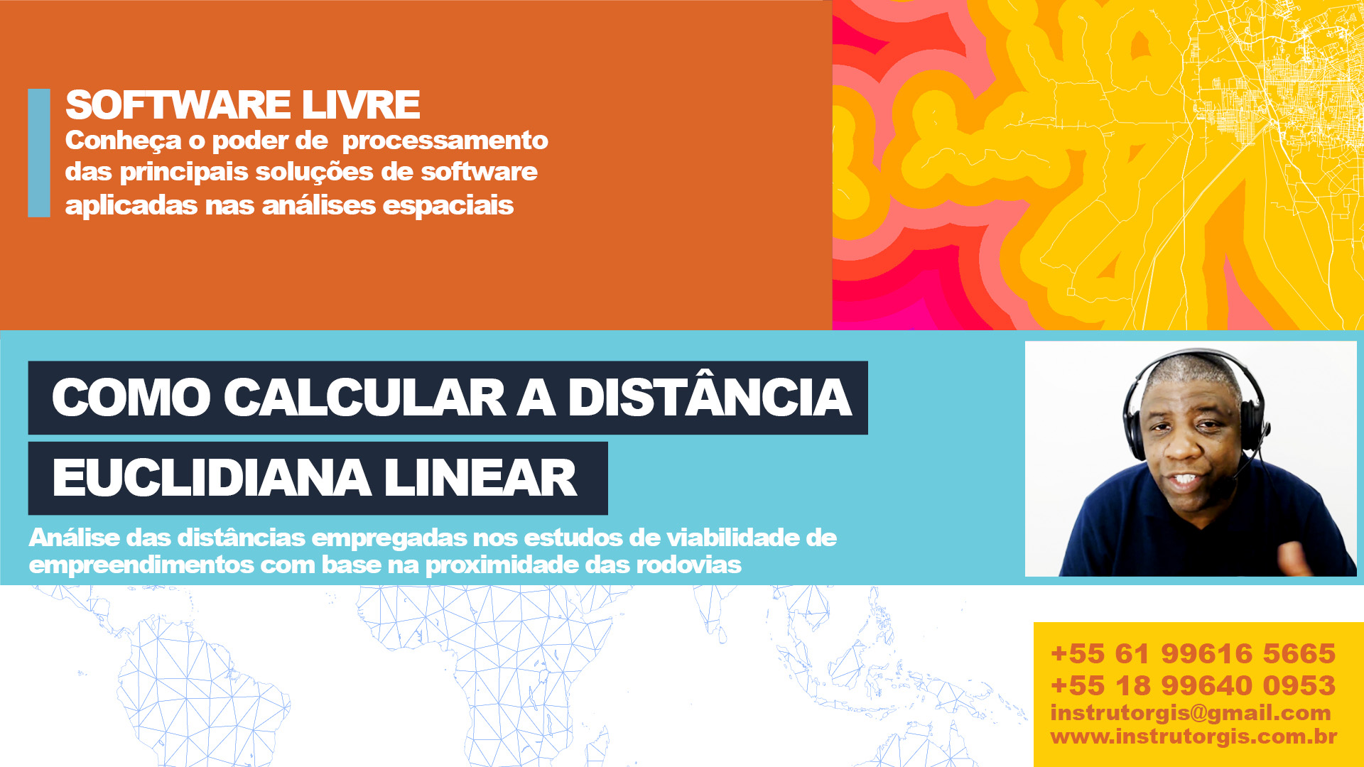 Como calcular a Distância Euclidiana no QGIS – InstrutorGIS